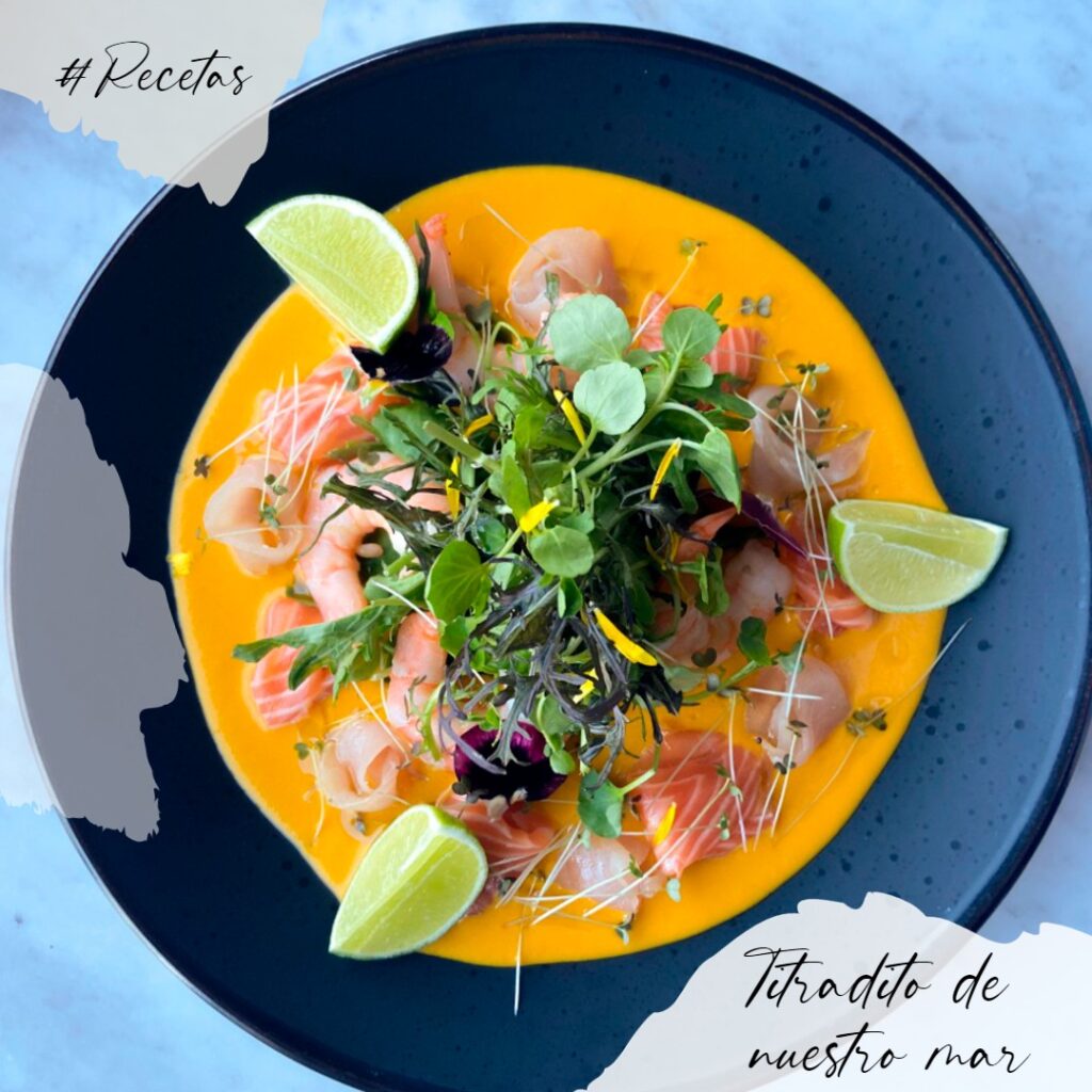 COMO ME GUSTA COCINAR: TIRADITO DE NUESTRO MAR - Como Me Gusta