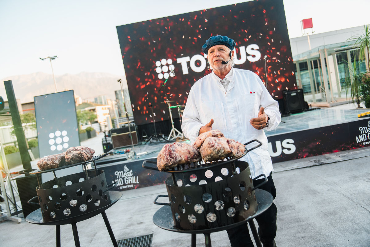 El chef Francis Mallmann y Tottus dictaron clase magistral para amantes ...