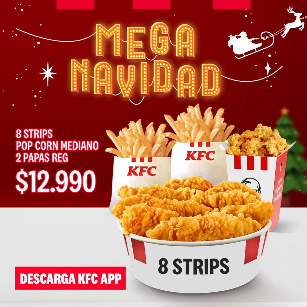 LLEGÓ LA NAVIDAD Y TUS DEDOS LO SABEN, DISFRUTA DEL SABOR DE KFC EN ...