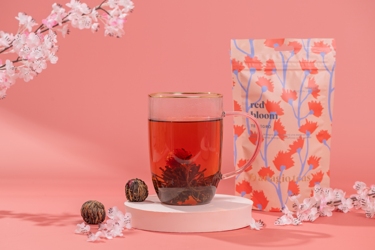 Blooming tea: flores que se abren al infusionarlas - Como Me Gusta