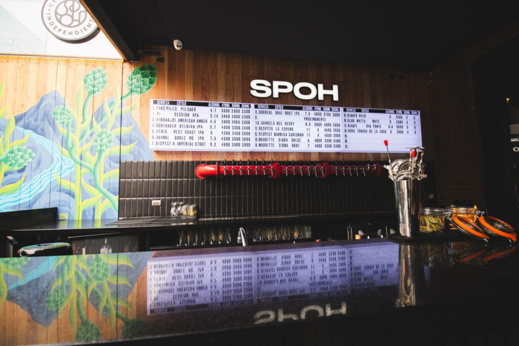 Cerveza nacional Spoh inaugura bar en Patio Bellavista - Como Me Gusta