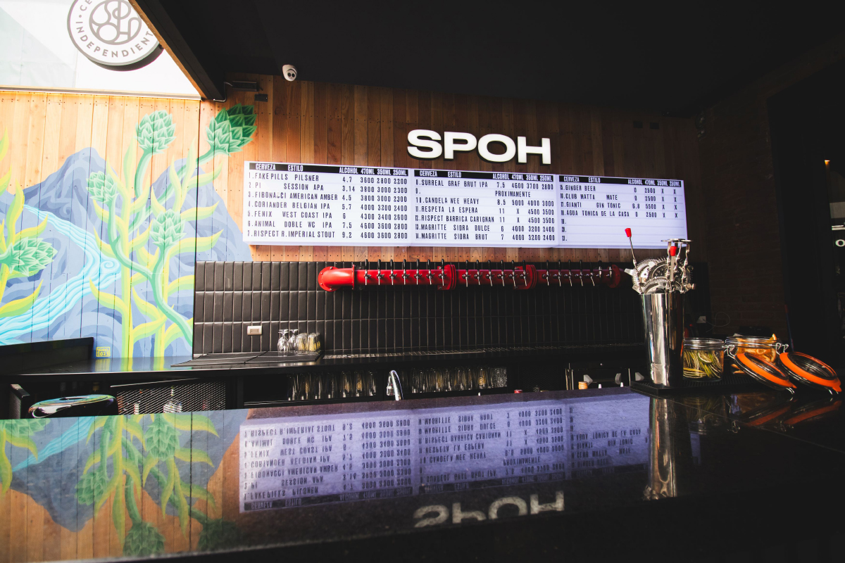 Cerveza nacional Spoh inaugura bar en Patio Bellavista - Como Me Gusta
