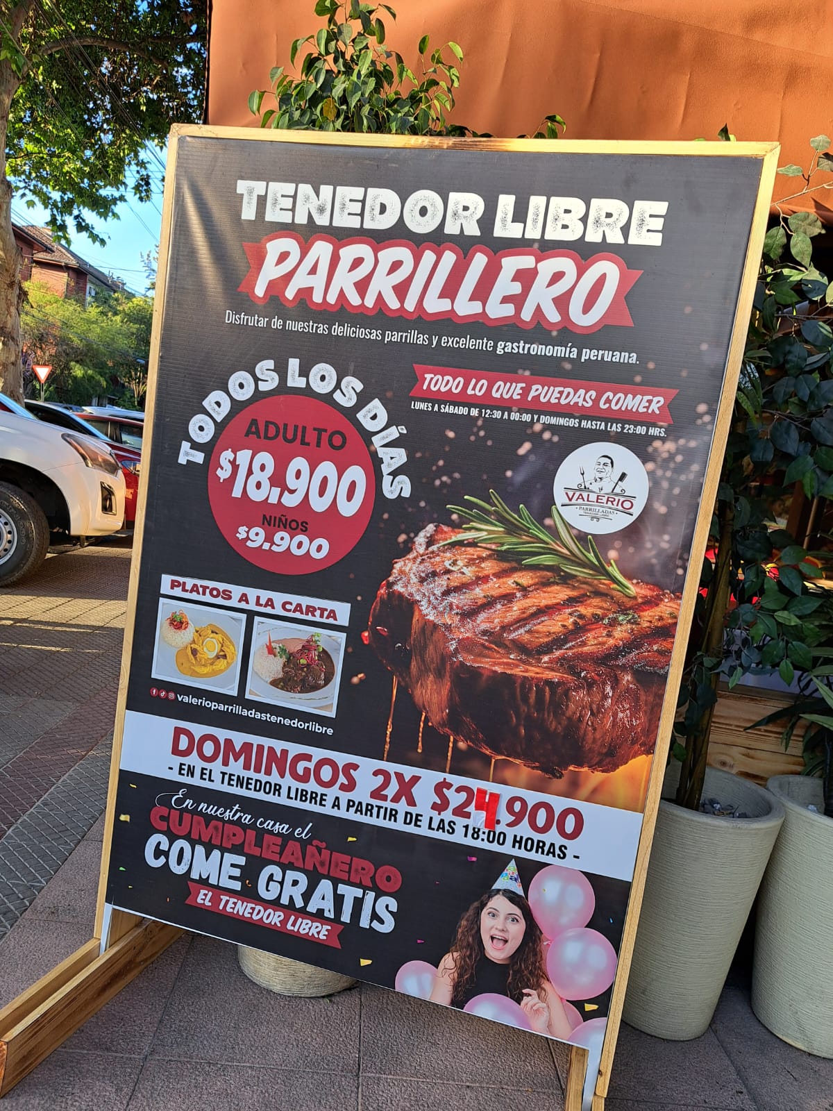 VALERIO PARRILLADAS: VARIEDAD EN CARNES Y GASTRONOMÍA PERUANA EN ÑUÑOA - Como Me Gusta
